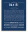 Daniel | Name Art Print – Name Stories