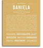 Daniela | Name Art Print – Name Stories