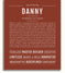 Danny | Name Art Print – Name Stories
