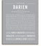 Darien | Name Art Print – Name Stories