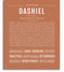 Dashiel | Name Art Print – Name Stories