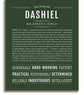 Dashiel | Name Art Print – Name Stories