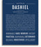 Dashiel | Name Art Print – Name Stories