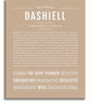Dashiell | Name Art Print – Name Stories