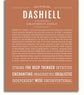 Dashiell | Name Art Print – Name Stories