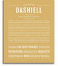 Dashiell | Name Art Print – Name Stories