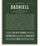 Dashiell | Name Art Print – Name Stories