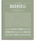 Dashiell | Name Art Print – Name Stories