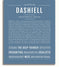Dashiell | Name Art Print – Name Stories