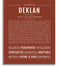 Deklan | Name Art Print – Name Stories