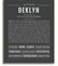 Deklyn | Name Art Print – Name Stories
