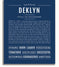 Deklyn | Name Art Print – Name Stories