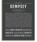 Dempsey | Name Art Print – Name Stories