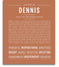 Dennis | Name Art Print – Name Stories