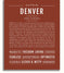 Denver Personalized Name Meaning Art Prints – Name Stories