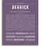 Derrick Personalized Name Meaning Art Prints – Name Stories