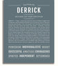 Derrick | Name Art Print – Name Stories