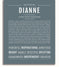 Dianne | Name Art Print – Name Stories