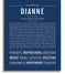 Dianne | Name Art Print – Name Stories
