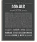 Donald | Name Art Print – Name Stories