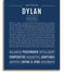 Dylan (female) | Name Art Print – Name Stories