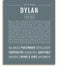 Dylan Personalized Name Meaning Art Prints – Name Stories