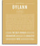 Dylann | Name Art Print – Name Stories