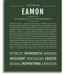Eamon | Name Art Print – Name Stories