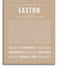 Easton | Name Art Print – Name Stories