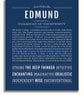 Edmund | Name Art Print – Name Stories