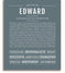 Edward | Name Art Print – Name Stories