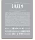 Eileen | Name Art Print – Name Stories