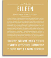 Eileen | Name Art Print – Name Stories