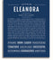 Eleanora | Name Art Print – Name Stories