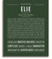 Elie | Name Art Print – Name Stories