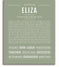 Eliza | Name Art Print – Name Stories