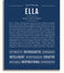Ella | Name Art Print – Name Stories