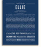 Ellie | Name Art Print – Name Stories