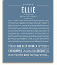 Ellie | Name Art Print – Name Stories