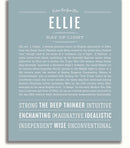 Ellie | Name Art Print – Name Stories