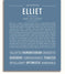 Elliet | Name Art Print – Name Stories