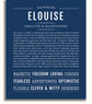 Elouise | Name Art Print – Name Stories