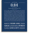 Elsie | Name Art Print – Name Stories