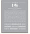 Ema | Name Art Print – Name Stories