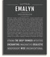 Emalyn | Name Art Print – Name Stories