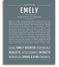 Emely | Name Art Print – Name Stories