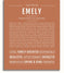 Emely | Name Art Print – Name Stories