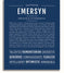 Emersyn | Name Art Print – Name Stories
