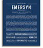 Emersyn | Name Art Print – Name Stories