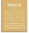 Emmalyn | Name Art Print – Name Stories